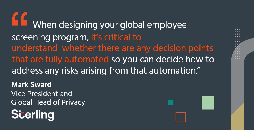 Key Privacy Considerations for Global Background Checks - Sterling ...